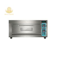 China Commercial Single-layer double-trays Knob Electric Oven For Small Bakery shop for sale