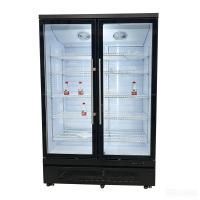 China Refrigerated Beverage Display Cabinet with R290 Refrigerant 1800*680*2000 Dimension and 0℃/10℃ Temperature Range for sale