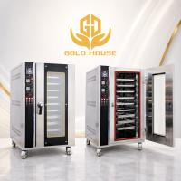 China Electric Hot Air Convection Oven Digital Instrument Bakery Equipment 10 Trays for sale
