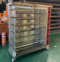China Commercial  9-Rod Electric Chicken Rotisserie Oven Chicken Roaster For 48 Chicken One Time for sale