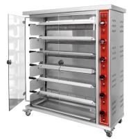 China Commercial  9-Rod Electric Chicken Rotisserie Oven Chicken Roaster For 48 Chicken One Time for sale