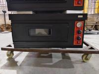China Professional Double Deck Commercial Pizza Oven with 500°C High Temperature and Independent Dual-Zone Control for sale