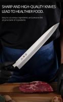 China Professional Single Bevel Right-handed Sashimi Knife with Hitachi Yasuki SLD High Carbon Steel and HRC 62±2 Hardness for sale