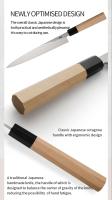China Professional Japanese Yanagiba Sashimi Knife with Aogami Blue Paper #2 Steel Core and 270mm Single Bevel Blade for sale