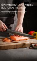 China 300mm Yanagiba Sushi Knife with Aogami Blue Steel #2 Core, DLC Coating, and Single Bevel Edge for sale