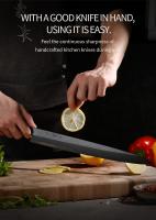 China 300mm Yanagiba Sushi Knife with Aogami Blue Steel #2 Core, DLC Coating, and Single Bevel Edge for sale