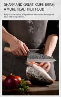 China Long Yi Chang 185mm Deba Bocho Knife with Yasuki Yellow Paper #2 Steel and Single Bevel Design for Fish Butchery for sale
