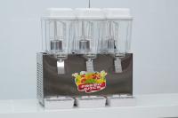 China Commercial Buffet Juice Dispenser Stainless Steel Countertop Cold Beverage Dispenser For Hotel for sale