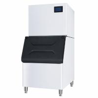 China 400LB Commercial Water Cooled Ice Machine Stainless Steel Ice Cube Maker 200KG/24H High Efficiency for sale