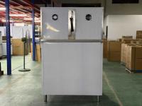 China 400LB Commercial Water Cooled Ice Machine Stainless Steel Ice Cube Maker 200KG/24H High Efficiency for sale