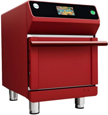 China High-Speed Commercial Lightwave Oven: Rapid Infrared Convection Baking Oven with Smart Touch Panel, Double French Doors for sale