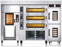 China New Generation 3-in-1 Commercial Baking Combo: 3-Layer 6-Tray Steam Oven with 5–10 Tray Convection Oven and 36-Tray Proofer for sale