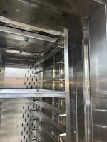 China 32-Tray Electric Hot Air Rotary Oven – Model HG-32D 380V Industrial Baking Oven with 304 Stainless Steel Rack for sale