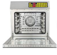 China 60L Smart Convection Oven With Digital Controls  4-Tray Countertop Baker With Steam Spray for sale