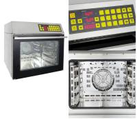 China 60L Smart Convection Oven With Digital Controls  4-Tray Countertop Baker With Steam Spray for sale