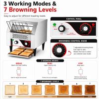 China Commercial Electric Conveyor Toaster For Restaurants, Cafés And Hotels for sale