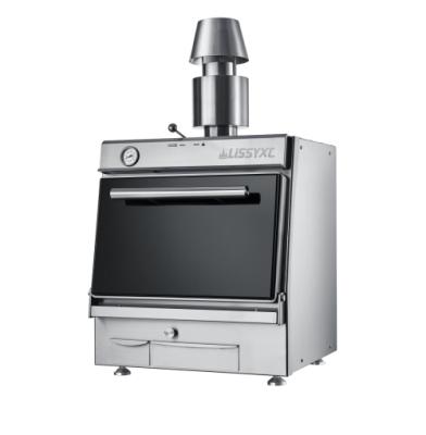 China Commercial 304 Stainless Steel Spanish Charcoal Grill 800°C High-Temperature Wood-Fired BBQ Grill for Restaurant for sale