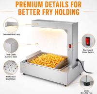 China Commercial Electric French Fry Warmer Stainless Steel Chip Warmer for sale