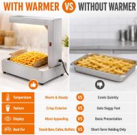 China Commercial Electric French Fry Warmer Stainless Steel Chip Warmer for sale