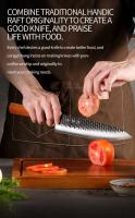 China Aogami 2 Gyuto Knife Hand‑Forged Japanese Chef’s Knife for Professional Kitchen for sale