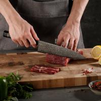 China N690 Powder Steel Gyuto Knife Hand‑Forged Japanese Chef’s Knife for Modern Kitchen for sale