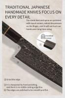 China N690 Powder Steel Gyuto Knife Hand‑Forged Japanese Chef’s Knife for Modern Kitchen for sale
