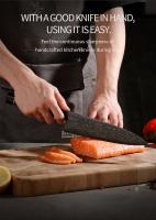 China N690 Powder Steel Gyuto Knife Hand‑Forged Japanese Chef’s Knife for Modern Kitchen for sale