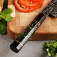 China Longyichang N690 Powder Steel Gyuto Knife Hand‑Forged Japanese Chef’s Knife for Modern Kitchen for sale