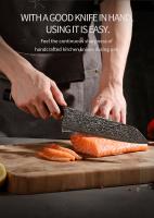 China Longyichang N690 Powder Steel Gyuto Knife Hand‑Forged Japanese Chef’s Knife for Modern Kitchen for sale