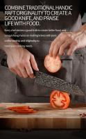China Longyichang N690 Powder Steel Gyuto Knife Hand‑Forged Japanese Chef’s Knife for Modern Kitchen for sale