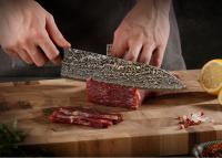 China Japanese SLD Steel Gyuto Knife – Hand-Forged 33-Layer Damascus Professional Chef Knife for sale