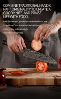 China Japanese SLD Steel Gyuto Knife – Hand-Forged 33-Layer Damascus Professional Chef Knife for sale