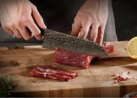 China SLD Steel Gyuto Knife: Hand‑Forged Japanese‑Style Chef Knife for sale