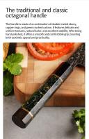 China SLD Steel Gyuto Knife: Hand‑Forged Japanese‑Style Chef Knife for sale