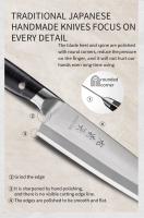 China S42025 High Nitrogen Stainless Steel Gyuto Knife Hand-Forged Japanese Style Chef’s Knife for sale
