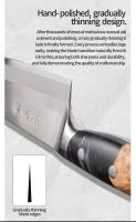 China S42025 High Nitrogen Stainless Steel Gyuto Knife Hand-Forged Japanese Style Chef’s Knife for sale