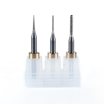 China SK Ceramic Milling Burs CNC SiC Coating Glass Ceramic Dental Cad Cam Milling Burs Smooth for sale