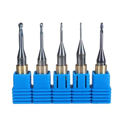 China Aluminum Alloy Dental Milling Burs High Temperature Oxidation Resistance Coating Lab Burs for sale