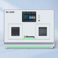 China SK-2000 Dual Chamber Dental Milling Machine Zirconia Resins PMMA Pre-milled Titanium Cad Milling Machine Wet and Dry for sale