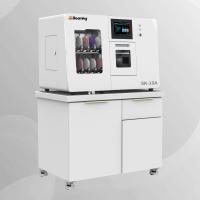 China SK-10A Automated Dental Milling Machine 0.01mm Accuracy Five Axis Dental CAD/CAM Machine Material Handling System for sale