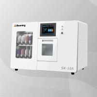 China SK-10A Automated Dental Milling Machine 0.01mm Accuracy Five Axis Dental CAD/CAM Machine Material Handling System for sale