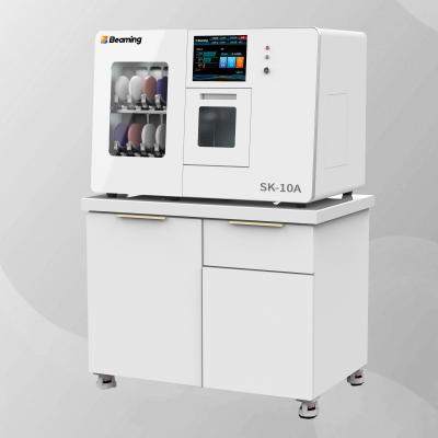 China SK-10A Automated Dental Milling Machine 0.01mm Accuracy Five Axis Dental CAD/CAM Machine Material Handling System for sale