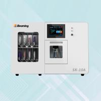 China SK-10A White Dental Lab Technician Equipment 10 Disc Capacity Robotic Loading Milling Machine Dental Laboratory for sale
