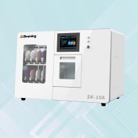 China SK-10A White Dental Lab Technician Equipment 10 Disc Capacity Robotic Loading Milling Machine Dental Laboratory for sale