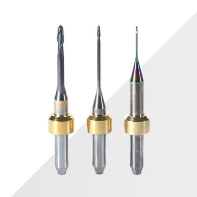 China Clinical Dental Milling Burs Restorations Zirconia Cad Cam Milling Burs for sale