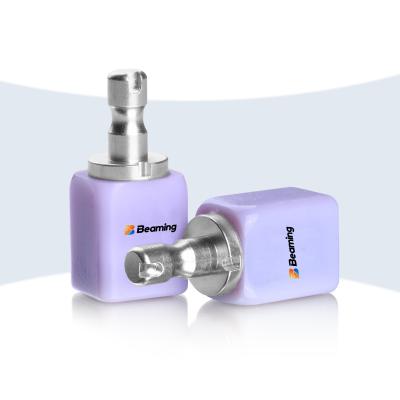 China Beaming Digital Dentistry Dental Glass Ceramics 420MPa  Restorations Glass Ceramic Veneer for sale