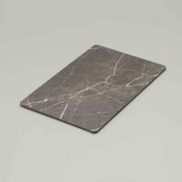 China Scratch Resistant Grey Marble Acp Sheet Facade Stone Marble Aluminium Panel Board 1.5mm To 8mm for sale