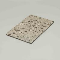 China Durable Scratch-resistant Terrazzo Acp Sheet Marble Design Pvdf Aluminum Composite Panel 4MM 4x8ft For For Dry Hanging Of External Walls for sale