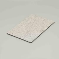 China Anti-Scratch Dark Emperador Marble ACP Sheet | Customized 2440mm Aluminum Composite Panel for sale