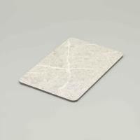 China 4MM Waterproof Aluminum Composite Panel Scratch-resistant White Rock Aluminum Composite Panel 48 X 96 Inch1.22*2.44m for sale